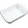 Webake enamelware 9x13 oblong cake baking dish lasagna pan food contai
